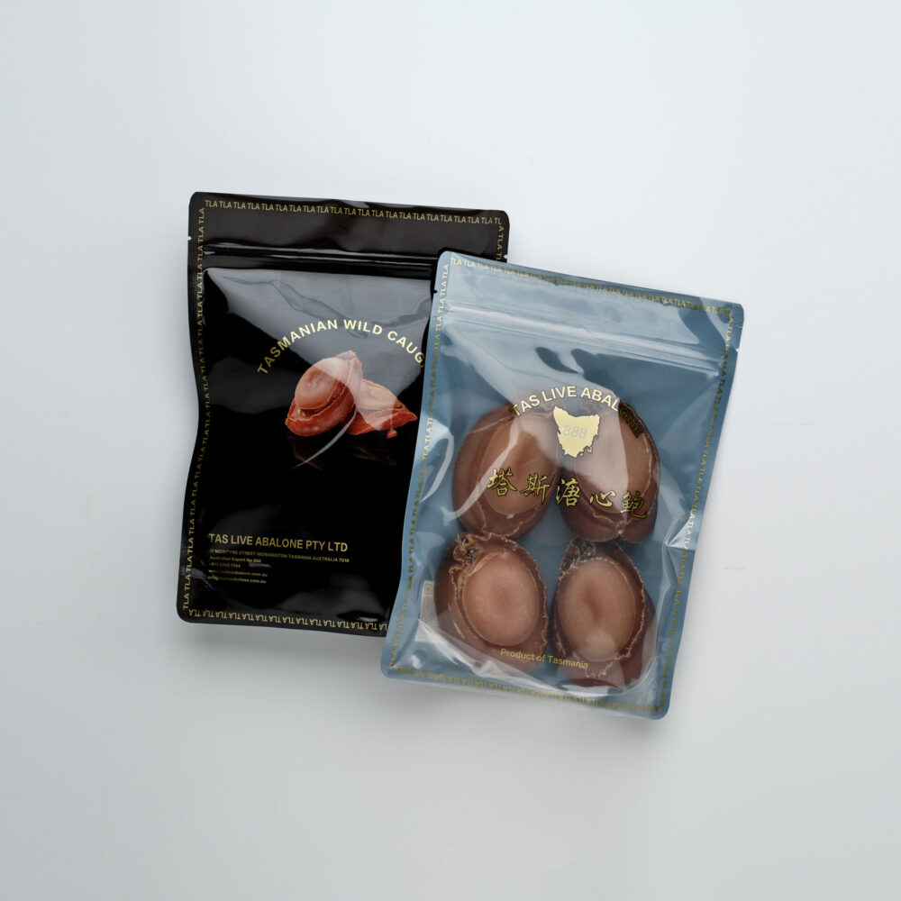 A Grade Green Lip Dry Abalone Size 55g to 80g Each Abalone - Tas Live ...